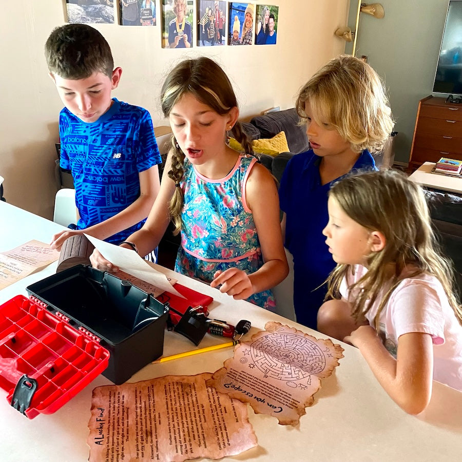 Adventure Home Escape Game Kit for Kids Ages 8+ – Blimey Box